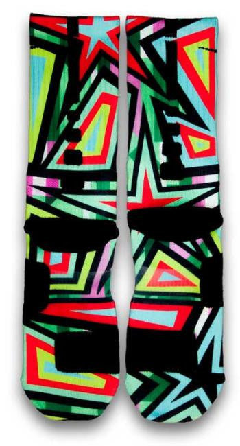All Star Remix Nike Custom Elite Socks | CustomizeEliteSocks.com™