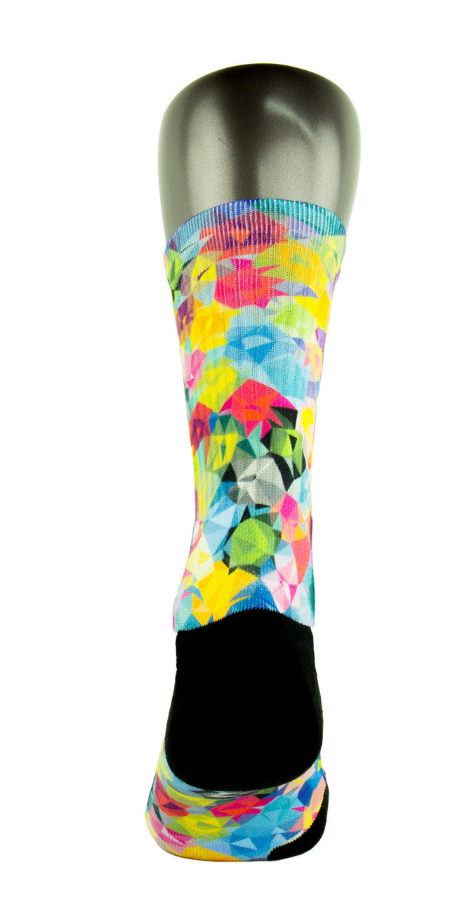 Bejeweled CES Custom Socks | CustomizeEliteSocks.com™