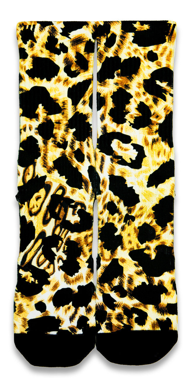 King Cheetah CES Custom Socks | CustomizeEliteSocks.com™