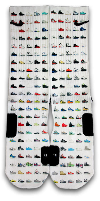 Shoemoji Custom Elite Socks | CustomizeEliteSocks.com™