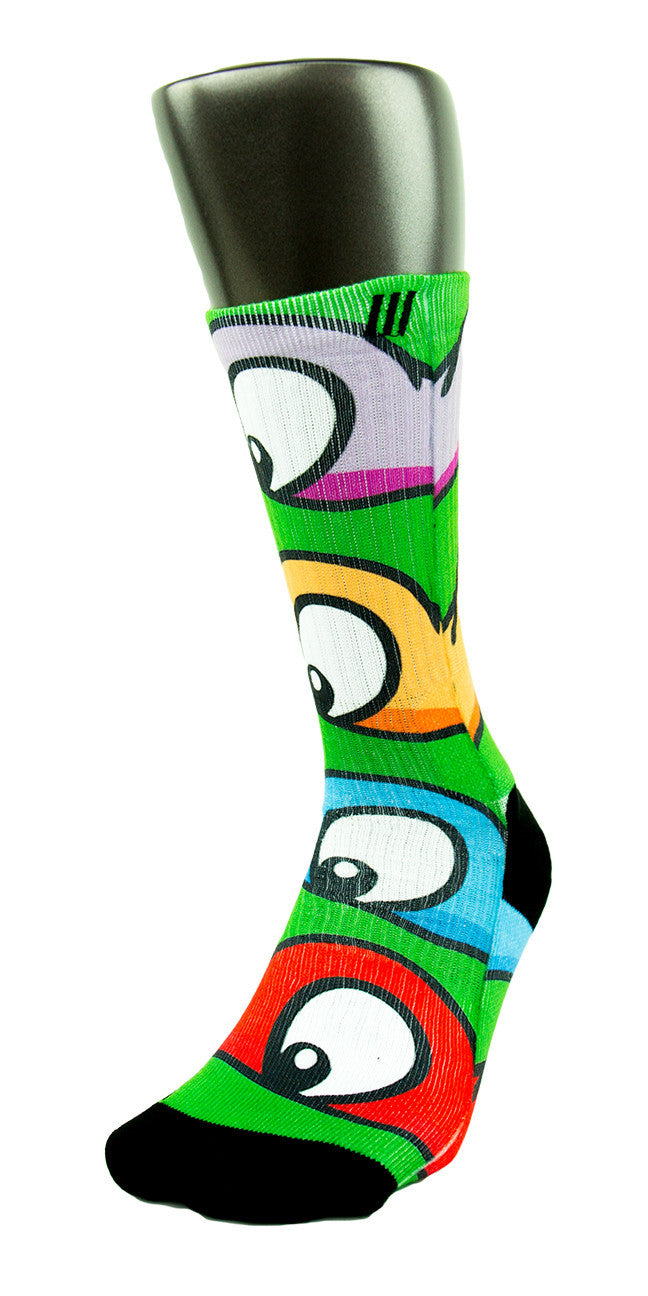 TMNT CES Custom Socks | CustomizeEliteSocks.com™