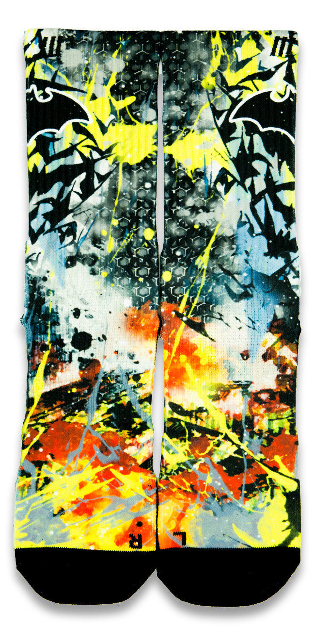 The Bat CES Custom Socks | CustomizeEliteSocks.com™